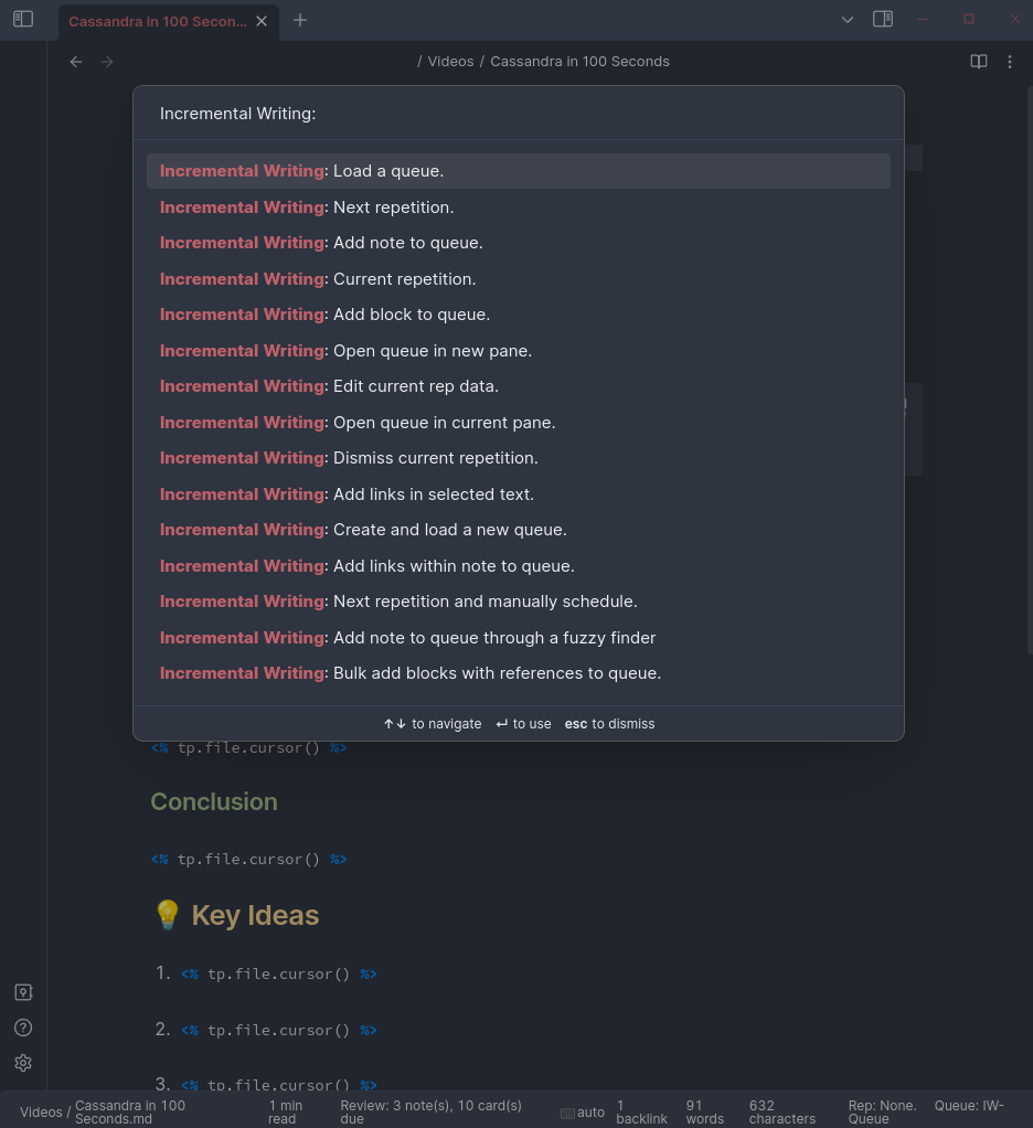 How I Stream Videos for Incremental Video in Obsidian - Master How To Learn